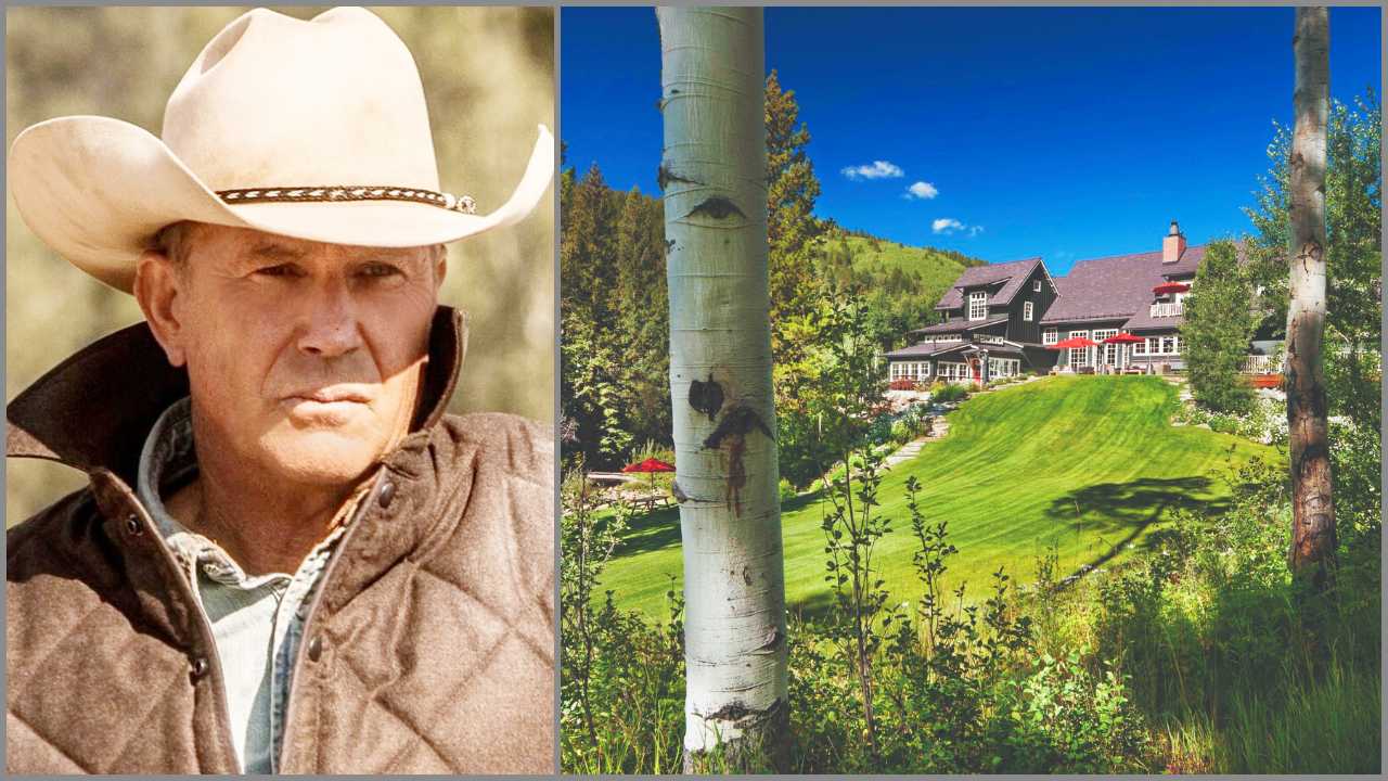 Kevin Costner, altro che Yellowstone: in affitto il suo ranch!