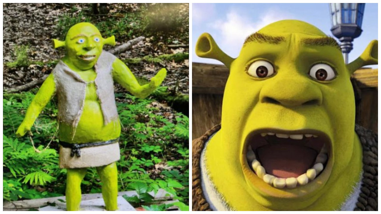 Shrek: rubata una statua dell'orco del peso di un quintale