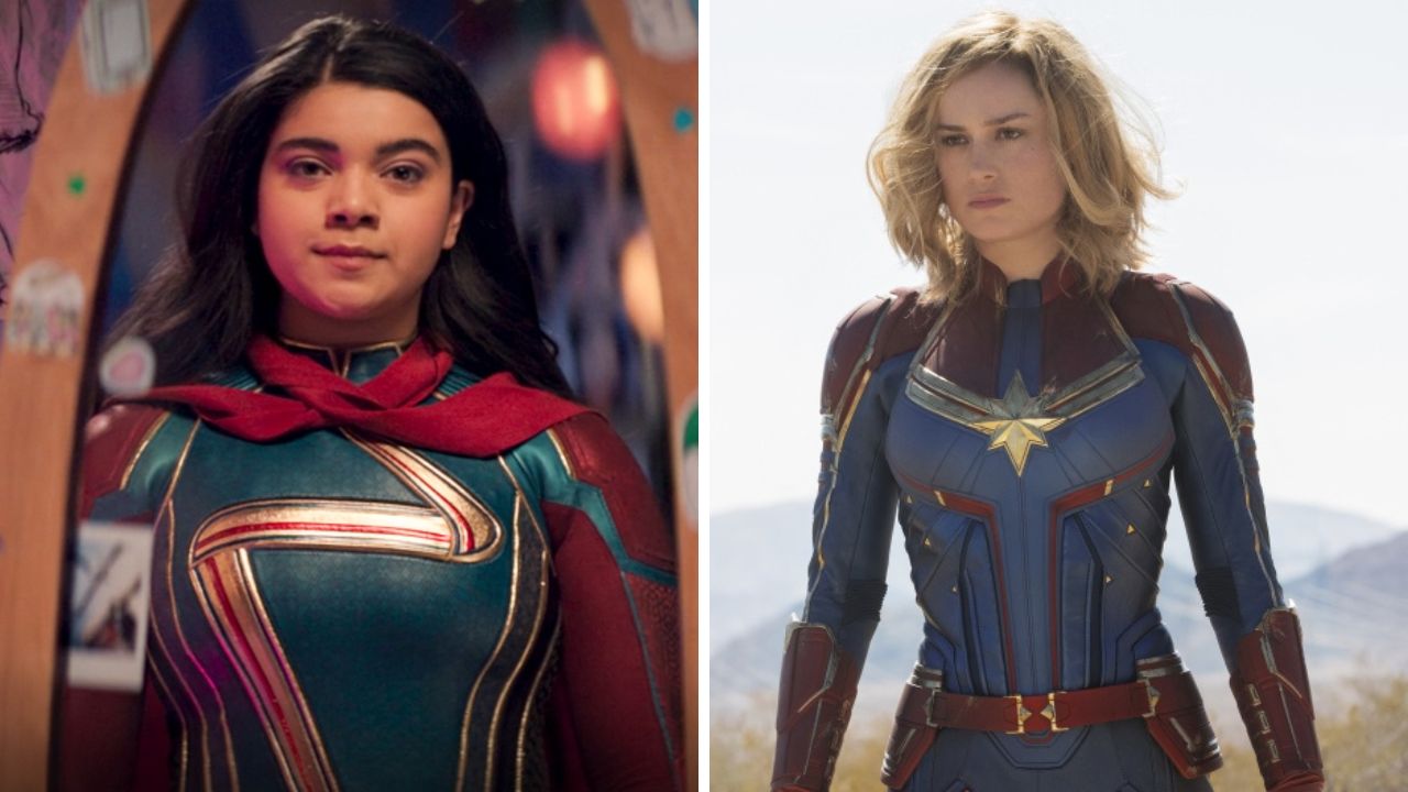 The Marvels, Brie Larson sul futuro di Iman Vellani nell'MCU
