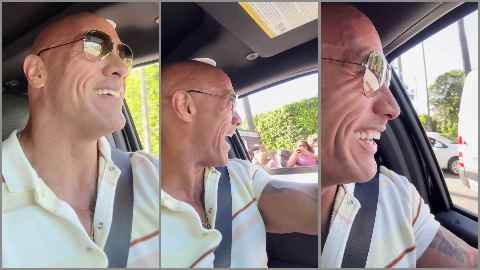 Dwayne Johnson continua a sorprendere i tour guidati, il nuovo video