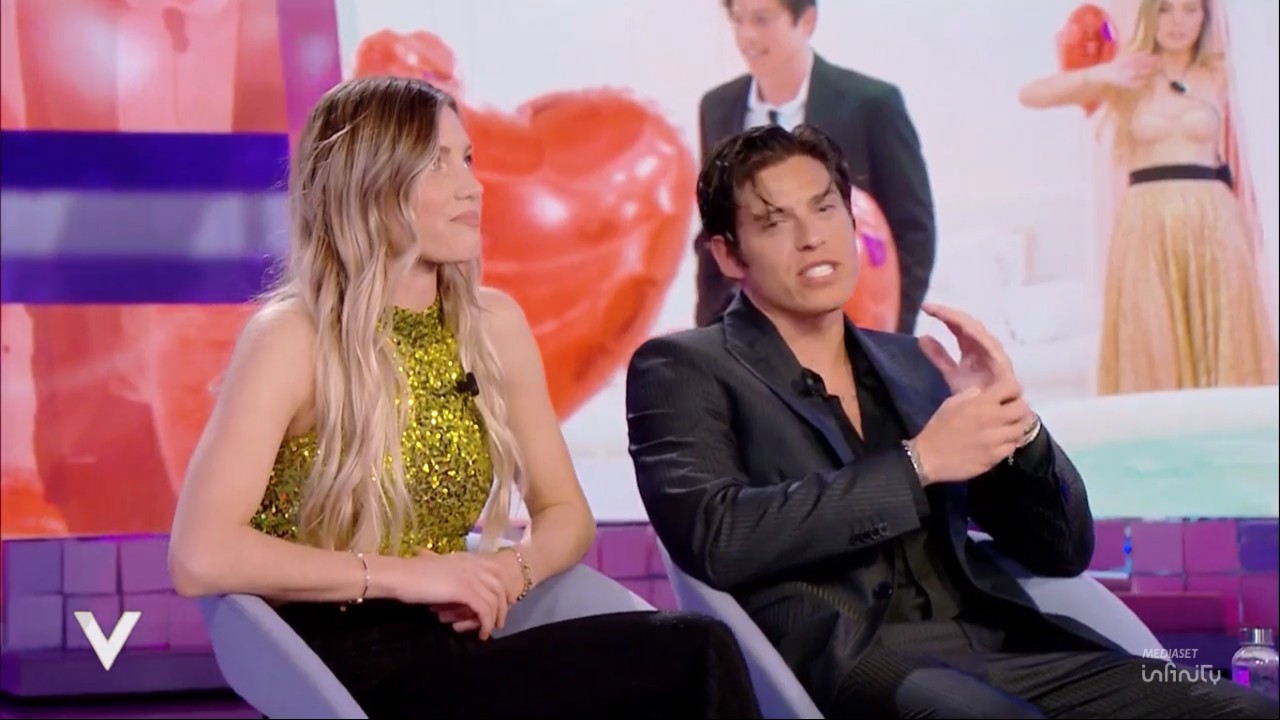 Grande Fratello, Alessio Falsone e Anita Olivieri insieme a Verissimo ...