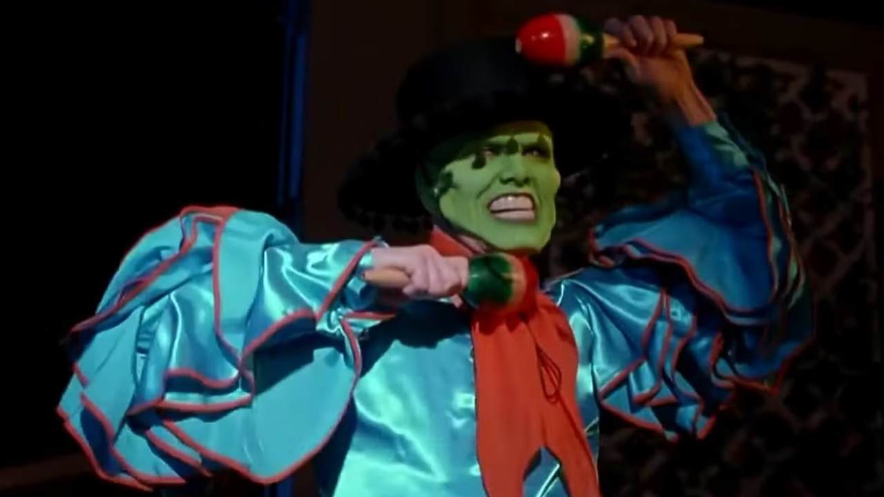 The Mask, l'iconica scena di Cuban Pete con Jim Carrey ha rischiato di ...