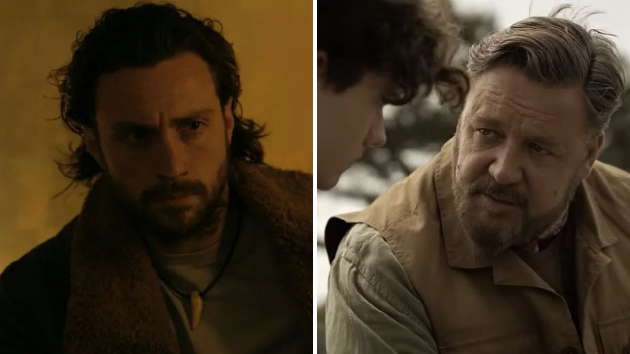 Kraven - Il cacciatore, Aaron Taylor-Johnson su Russell Crowe: "È una ...