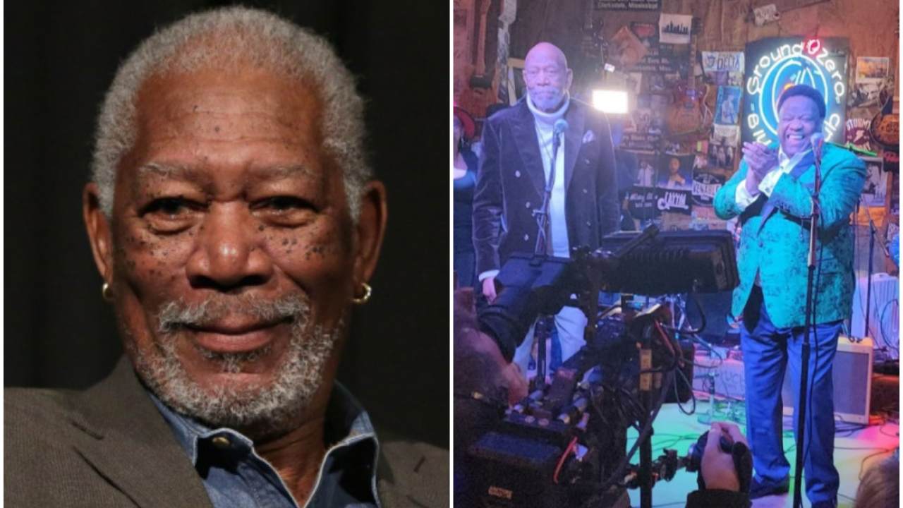 Morgan Freeman canta e balla sul palco con Al Green: la reunion nella ...