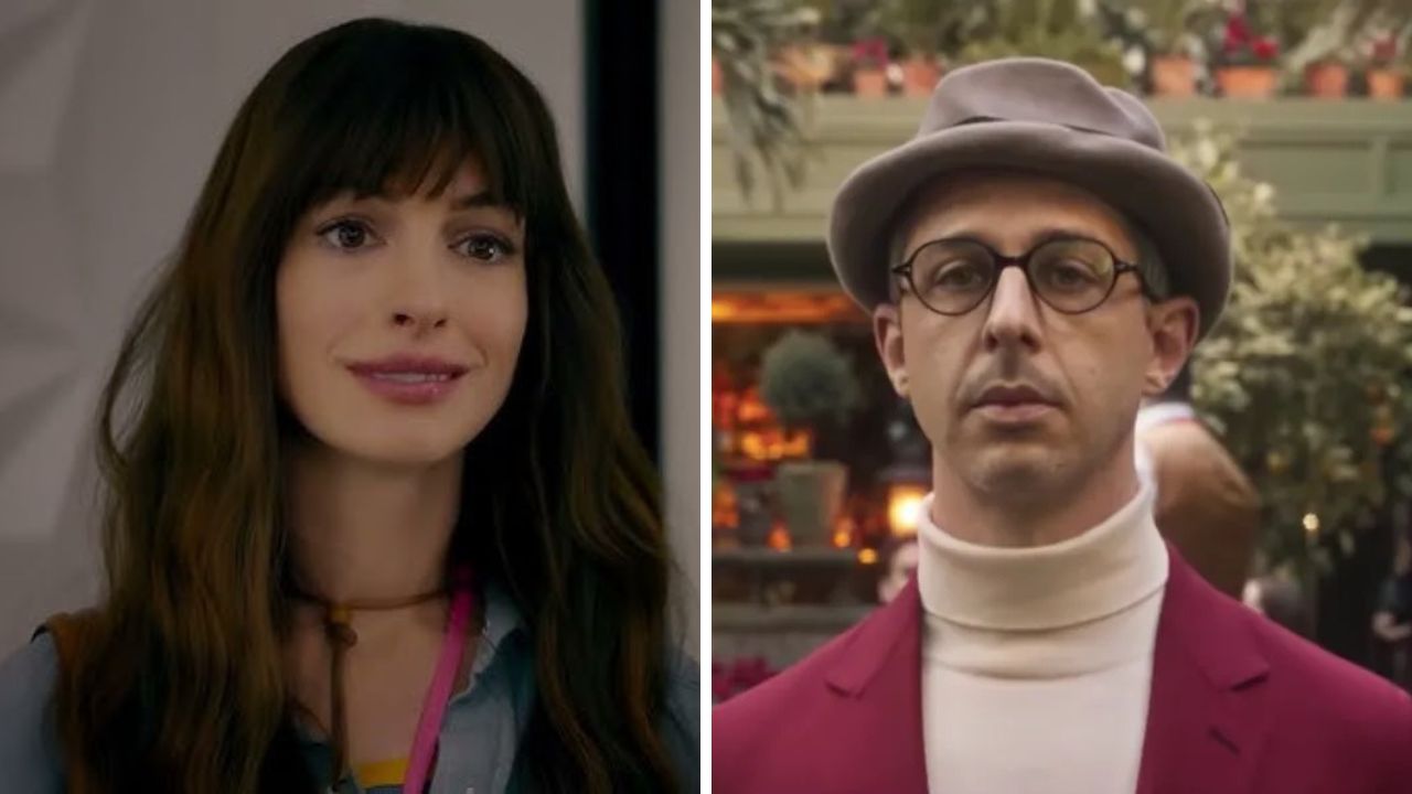 Golden Globe 2025, Anne Hathaway ironizza sul cappello di Jeremy Strong ...