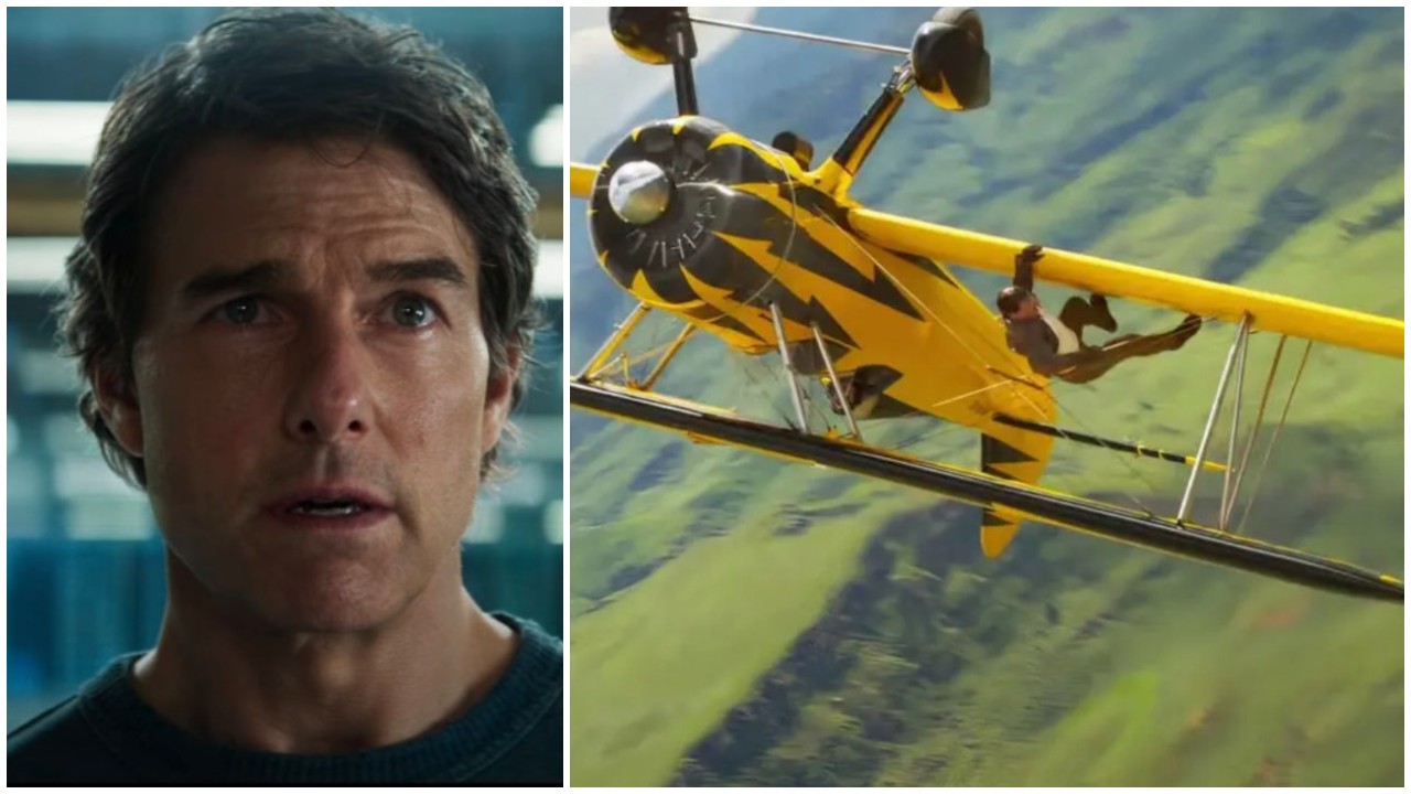 Mission: Impossible - The Final Reckoning: Tom Cruise appeso a un biplano nello spot del ...