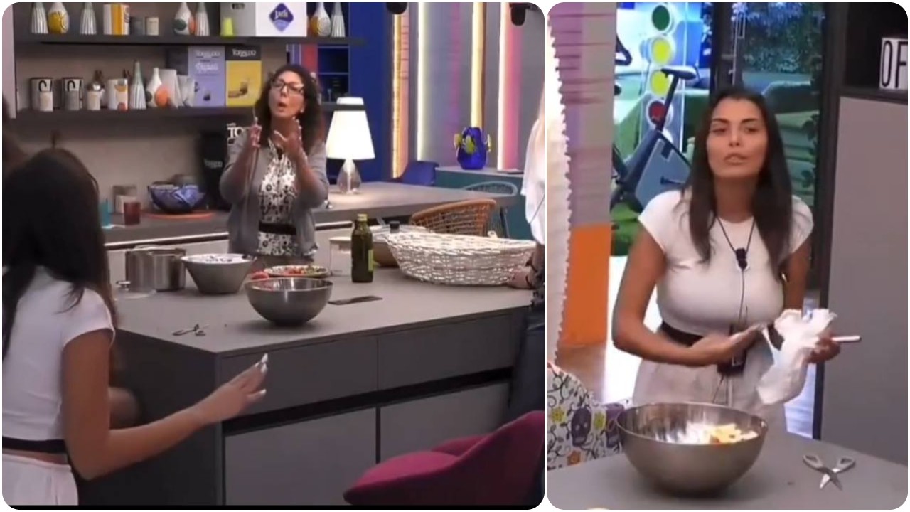 Grande Fratello: la prima lite scoppia per… una cipolla, scintille tra Grazia, Donatella e Giulia