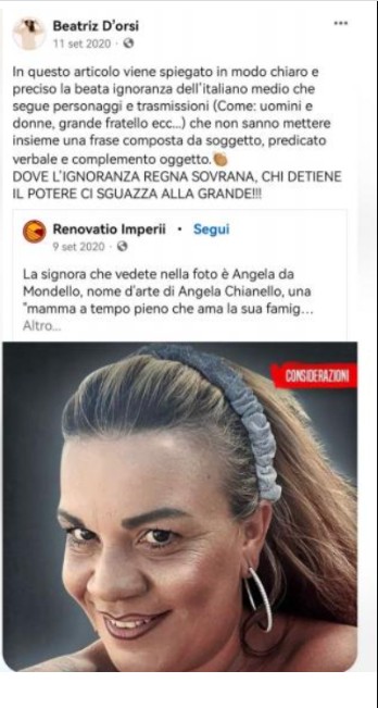 Uomini e Donne, Beatriz D'Orsi nella bufera: spunta un altro post contro il programma