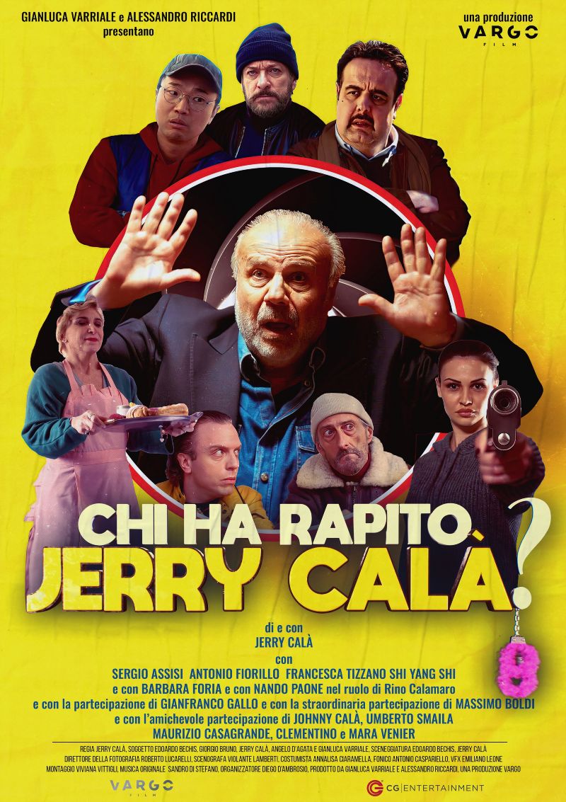 Jerry Calà presenta il suo nuovo film: Chi ha rapito Jerry Calà?