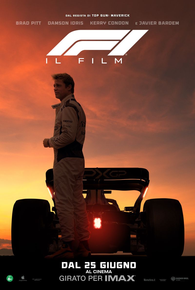 F1 Il film: ecco il nuovo trailer e il poster del film con Brad Pitt