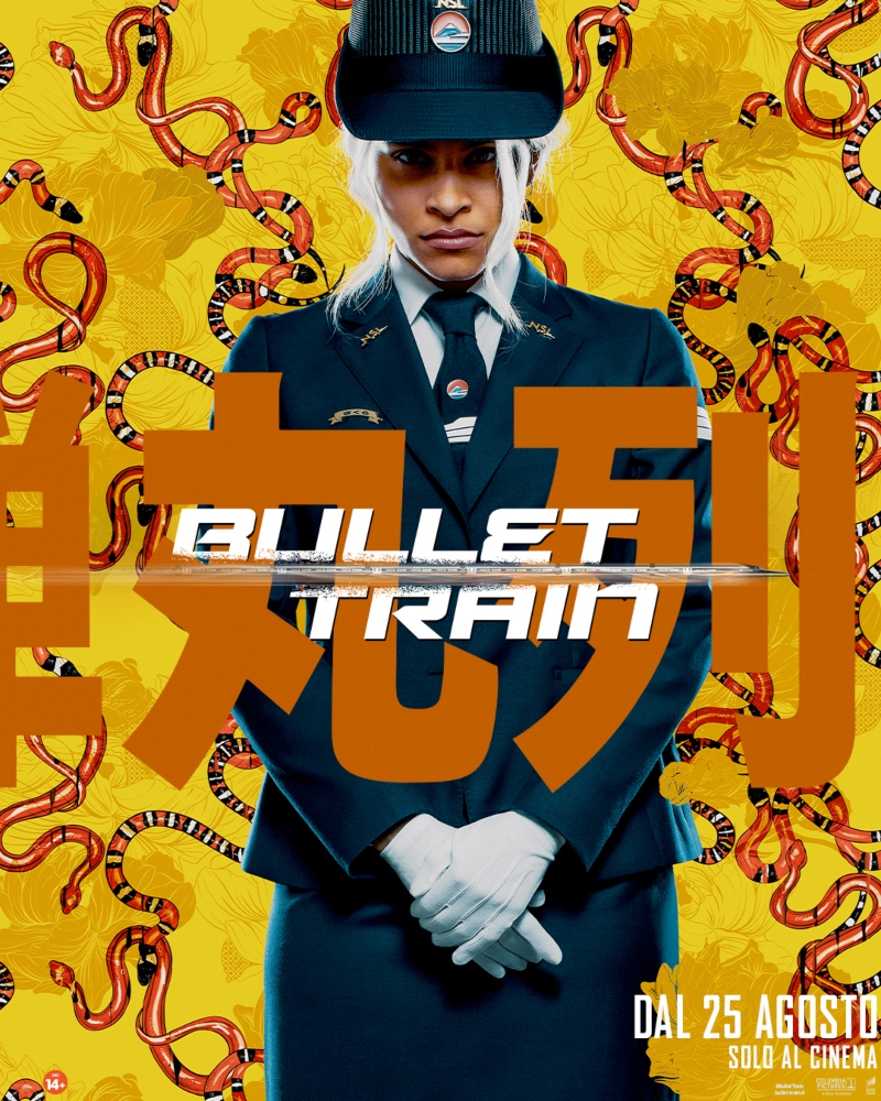 Bullet Train: i favolosi character poster del film