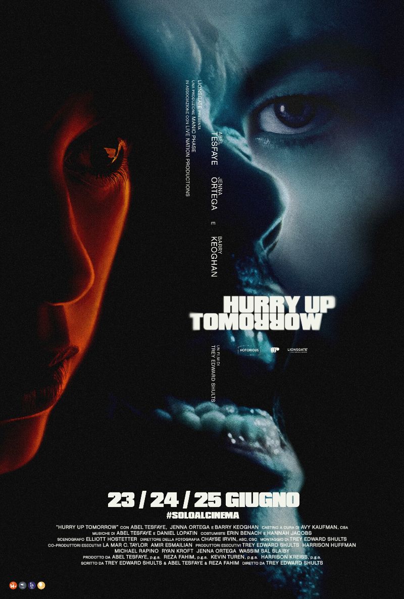 Hurry Up Tomorrow: trailer italiano e data di uscita del film con Jenna ...