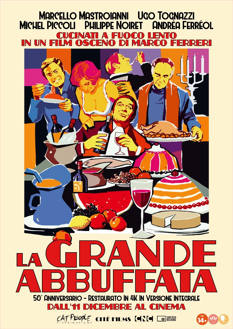 La grande abbuffata al cinema in versione restaurata e integrale