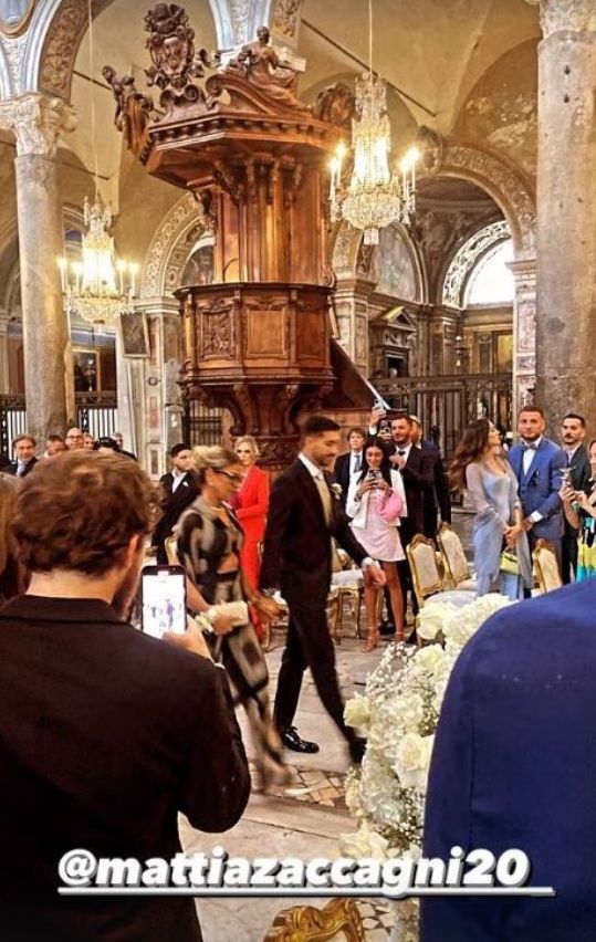 Chiara Nasti e Mattia Zaccagni si sono sposati: le foto del matrimonio