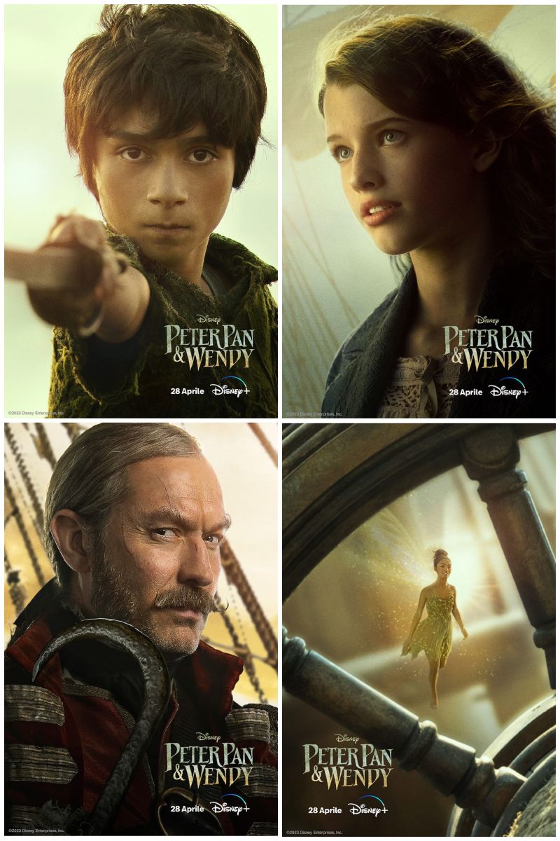 Peter Pan & Wendy - Gli iconici character poster del remake in live action