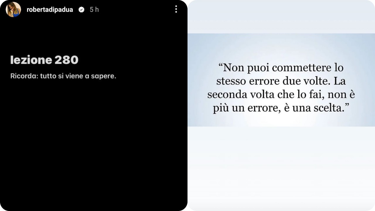 Uomini e Donne, Roberta Di Padua: "Non commettere lo stesso errore due ...