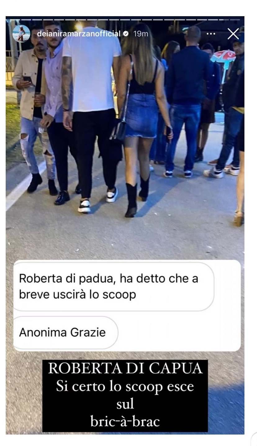 Uomini e Donne, Roberta Di Padua "innamoratissima di un noto cavaliere ...