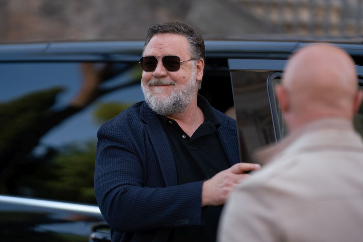 Russell Crowe Ambasciatore di Roma nel mondo: ecco le foto dell'attore ...