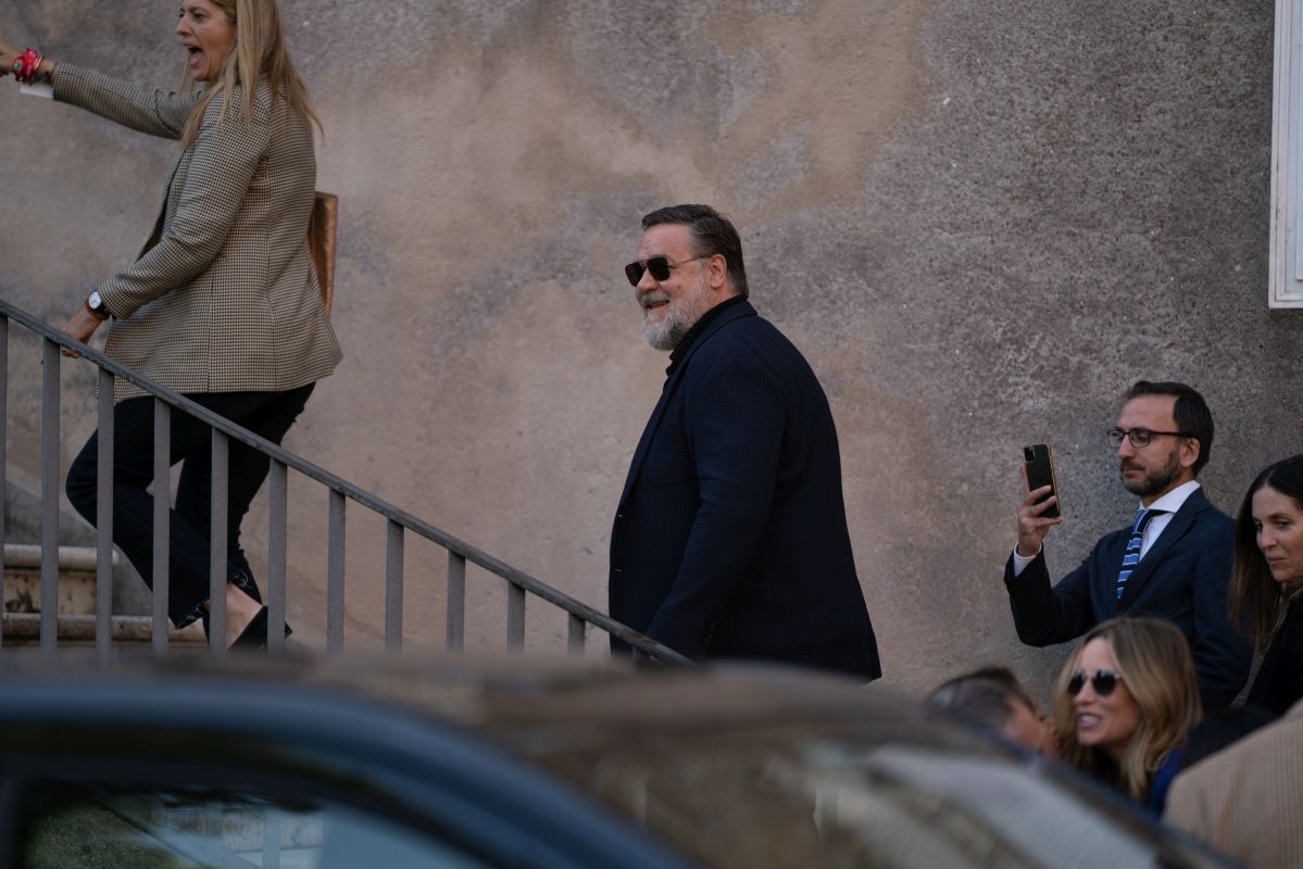 Russell Crowe Ambasciatore di Roma nel mondo: ecco le foto dell'attore ...