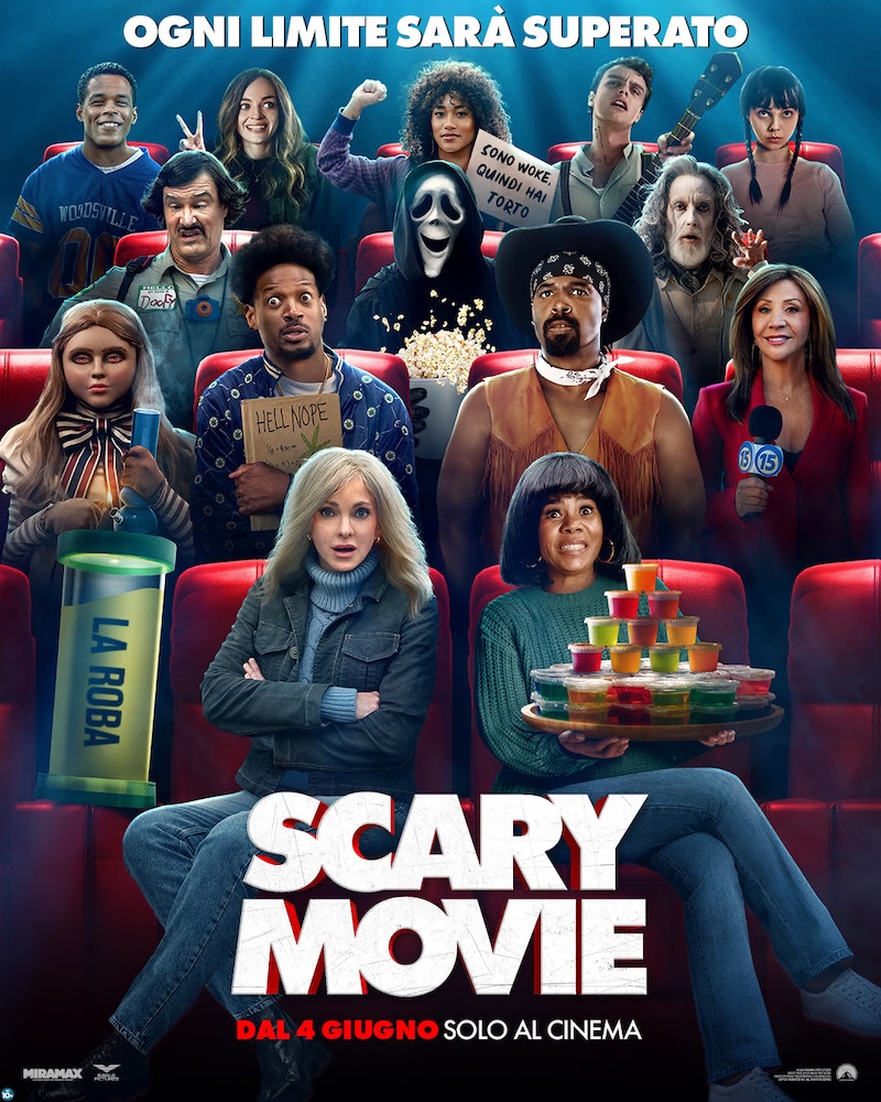 Scary Movie: nuovo poster italiano del dissacrante film dei fratelli ...