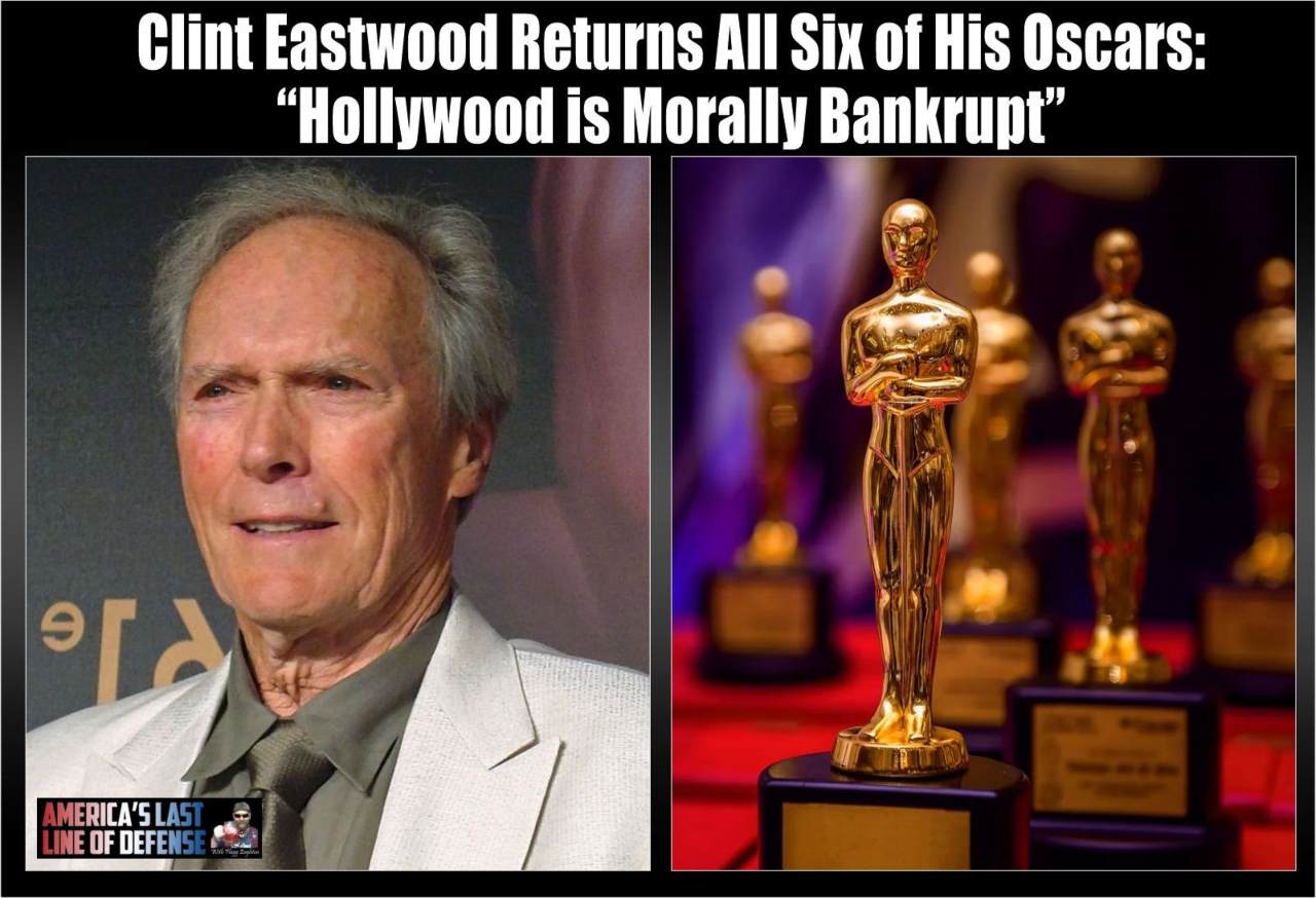 Clint Eastwood ha davvero restituito i suoi Oscar? La verità sul meme ...