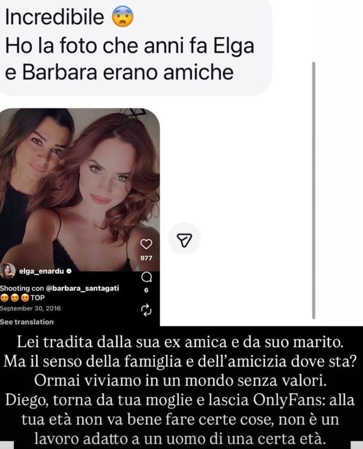 Elga Enardu e Diego Daddi, cosa c’è davvero dietro l’addio: la versione ...