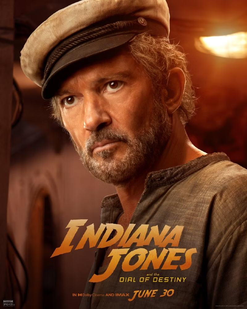 Indiana Jones e il Quadrante del Destino, i poster dei personaggi!