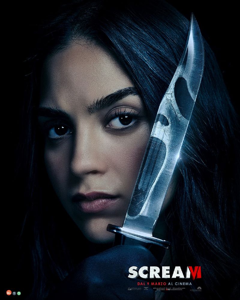 Scream VI: Jenna Ortega e gli altri interpreti nei poster dei personaggi