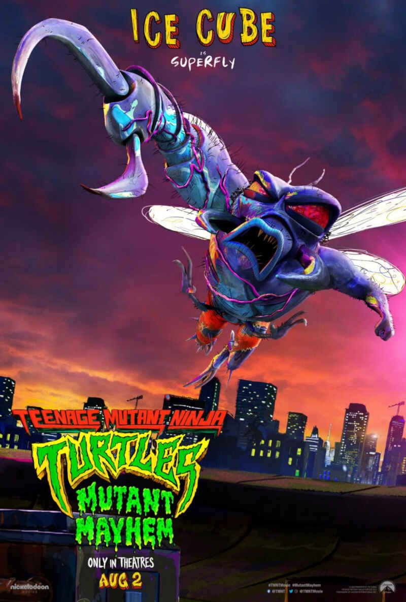 Tartarughe Ninja: Caos Mutante, arrivano i character poster