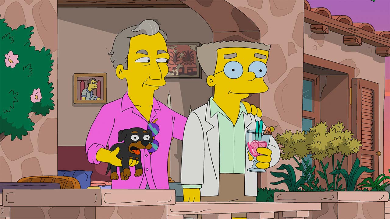 I Simpson dà finalmente un fidanzato a Smithers, e il Sig. Burns muto
