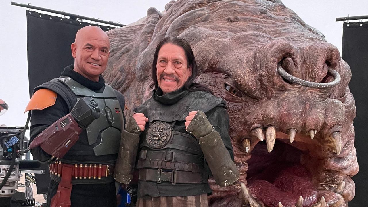The Book of Boba Fett, Danny Trejo in una foto sul set: "Machete alla ...