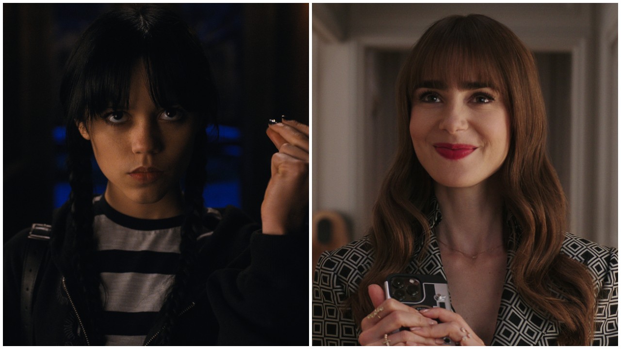 Netflix, testa a testa tra Mercoledì e Emily in Paris nel weekend di ...