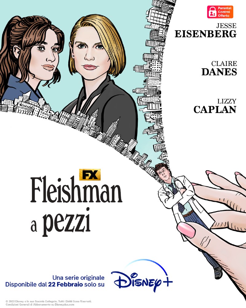 Fleishman a pezzi: La serie con Jesse Eisenberg e Claire Danes in ...