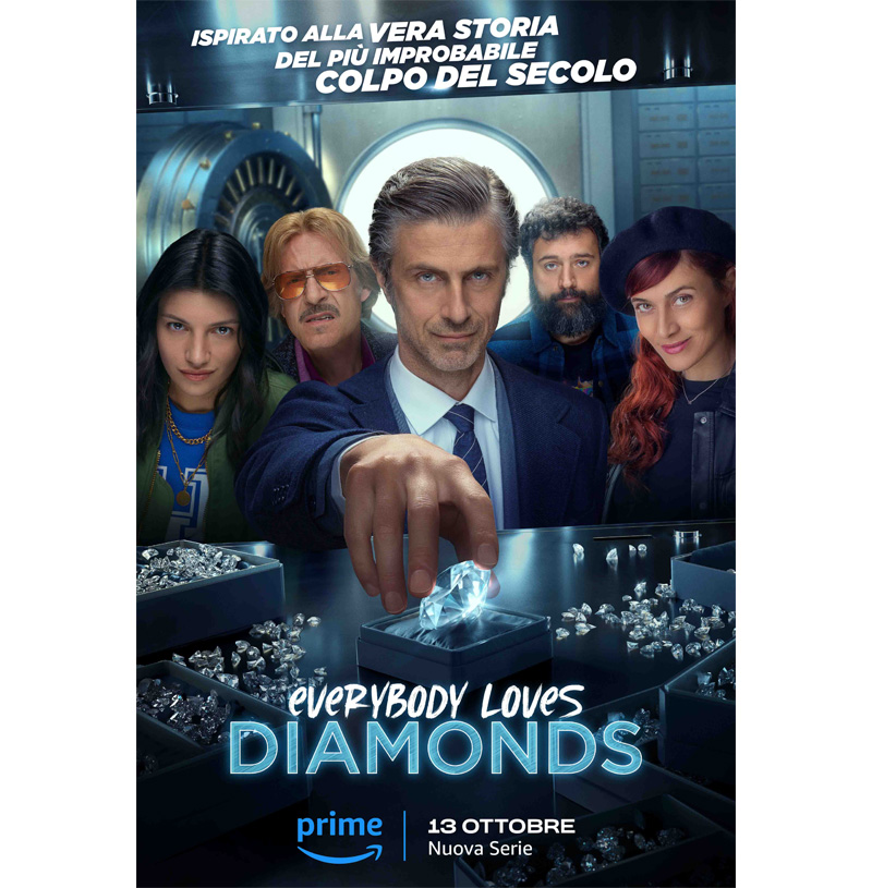 Everybody Loves Diamonds: Kim Rossi Stuart nel poster dell'heist drama ...