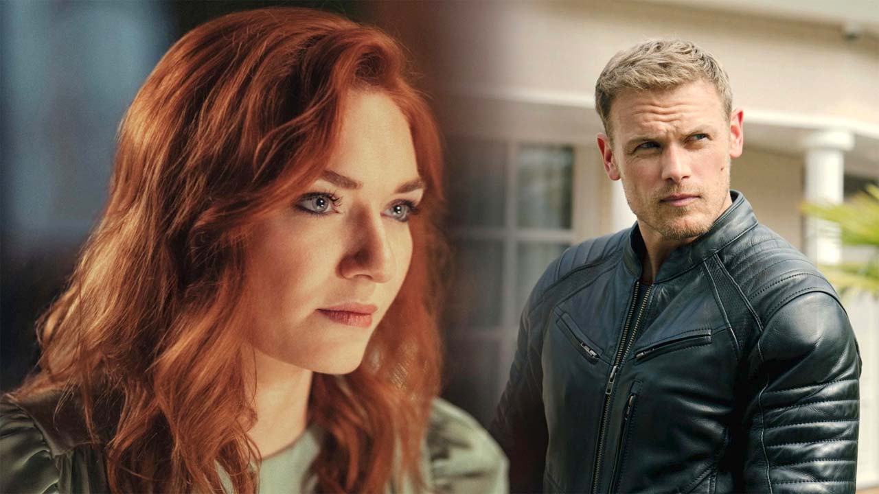 The Couple Next Door: Sam Heughan e Eleanor Tomlinson cedono a una pericolosa attrazione nel ...