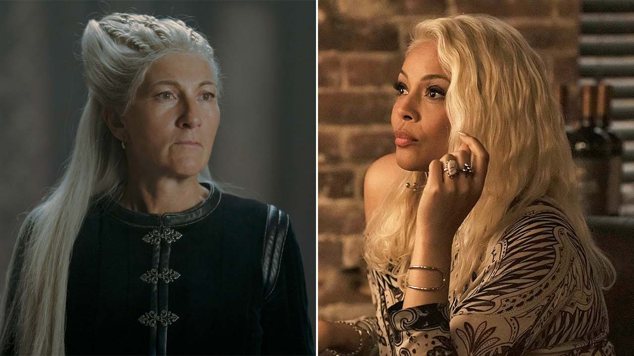 Le attrici di House of the Dragon e The Penguin Eve Best e Carmen Ejogo ...