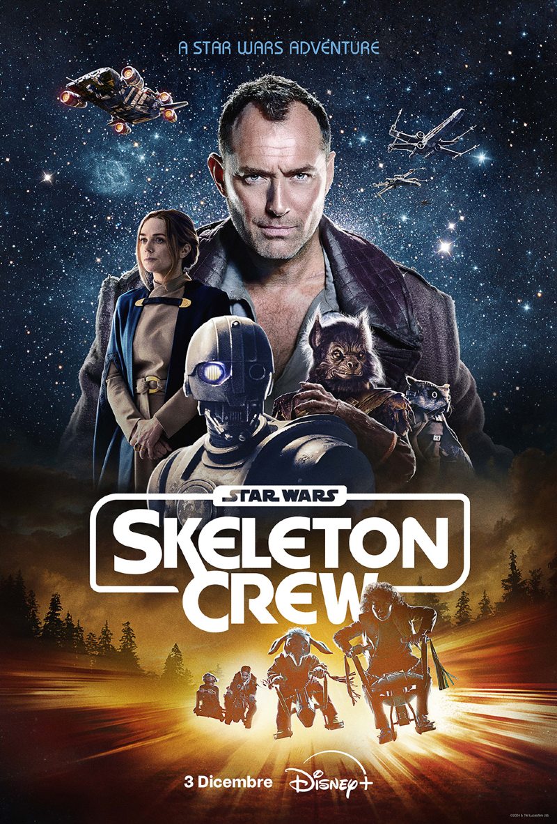 Skeleton Crew, la nuova serie di Star Wars debutta in anticipo su ...