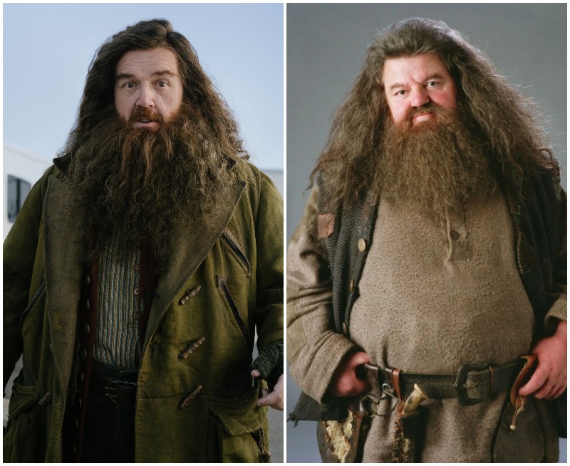 Harry Potter: Un primo sguardo a Nick Frost nei panni di Hagrid nella ...