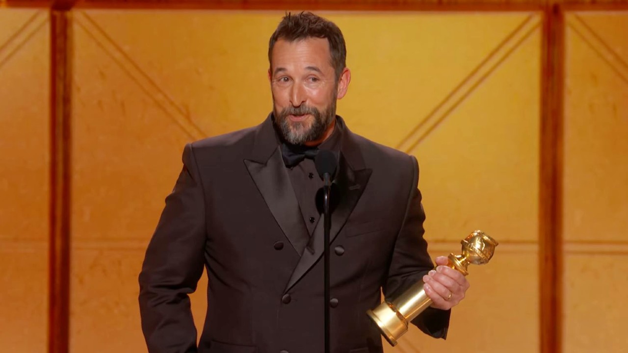 Noah Wyle ha trovato un posto perfetto per il suo Golden Globe vinto ...