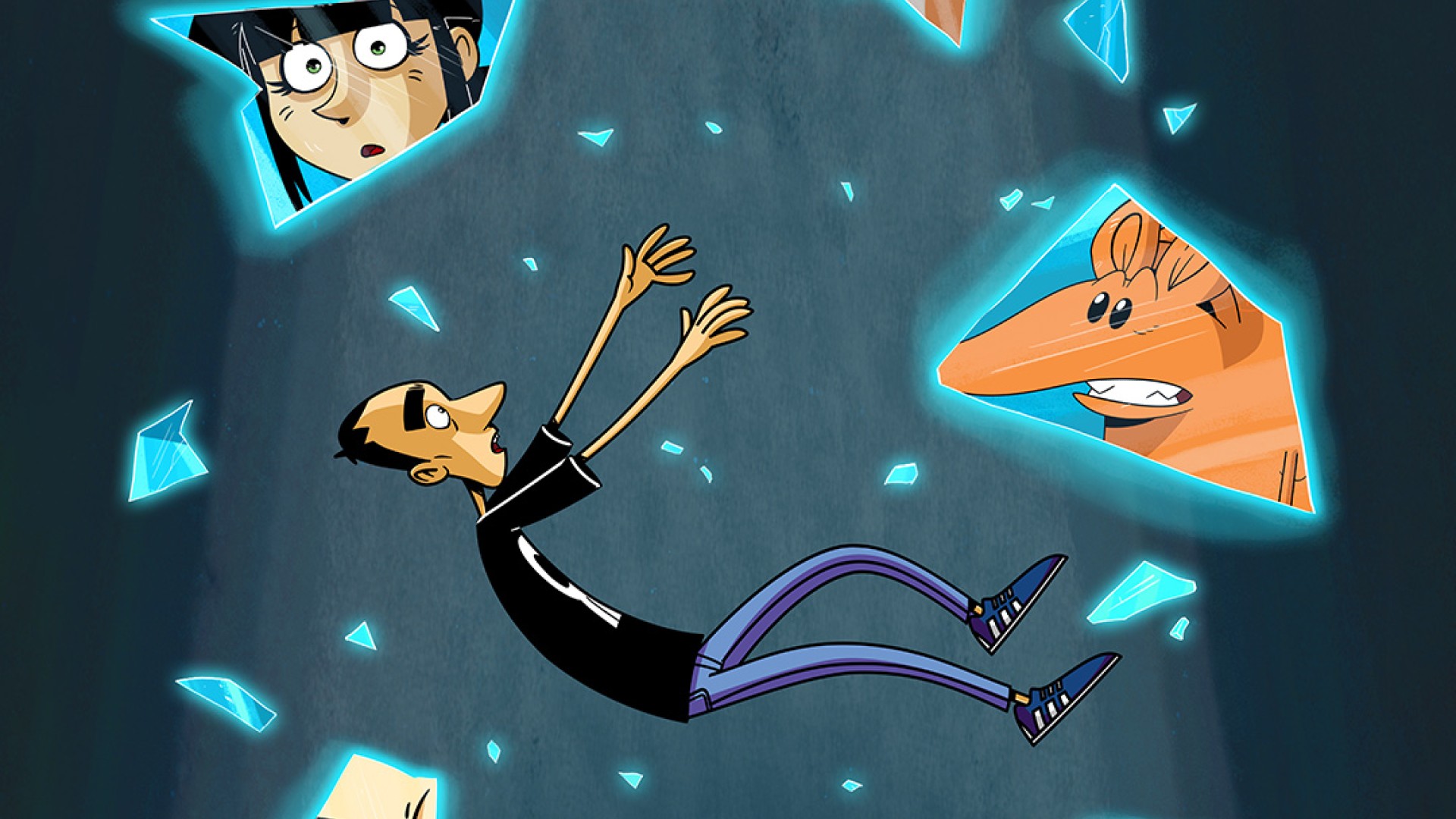 Due Spicci: Zero va in frantumi nel poster ufficiale della nuova serie ...