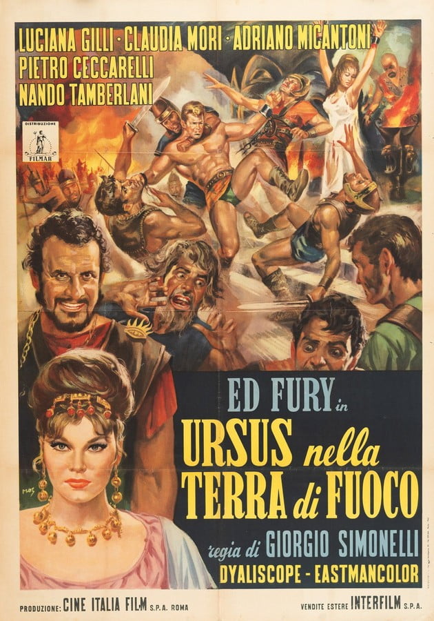 Ursus nella terra di fuoco - Film (1963)