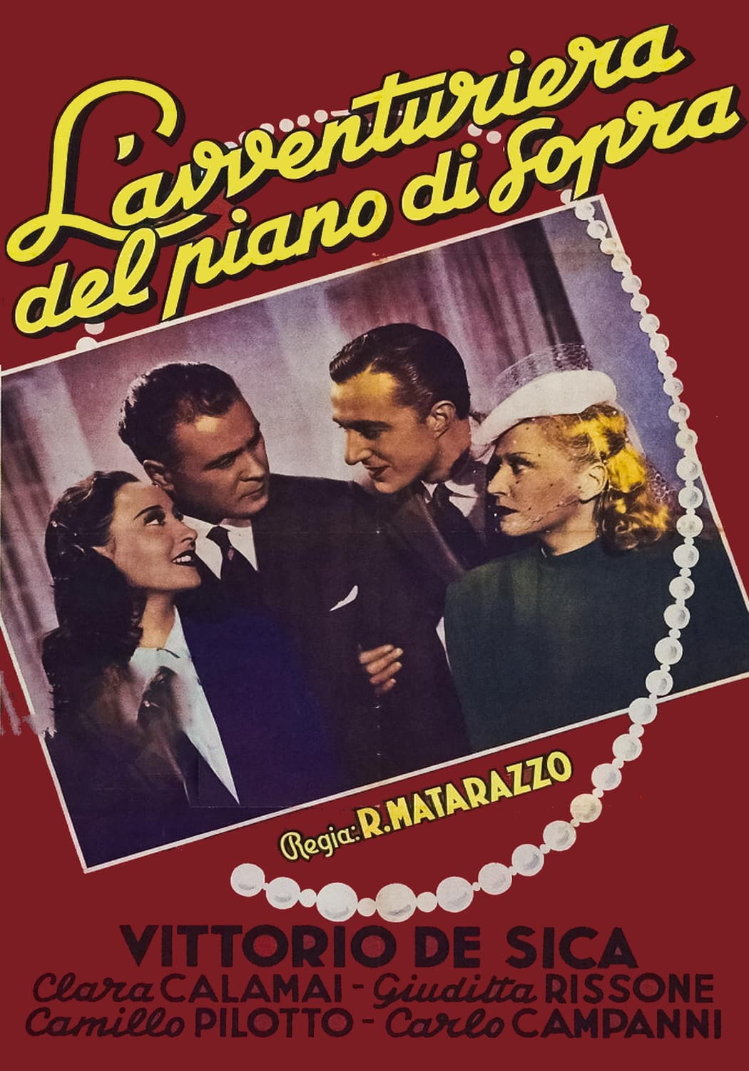 L'AVVENTURIERA DEL PIANO DI SOPRA - Film (1941)