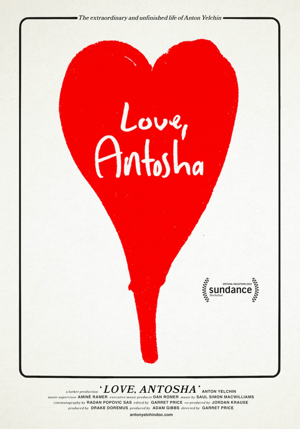 Love, Antosha - Film (2019)
