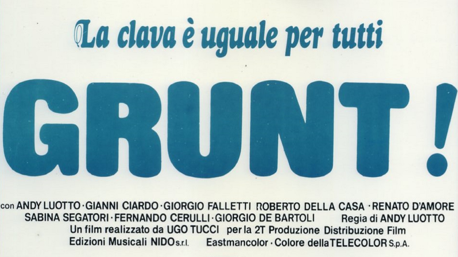 GRUNT! - Film (1982)