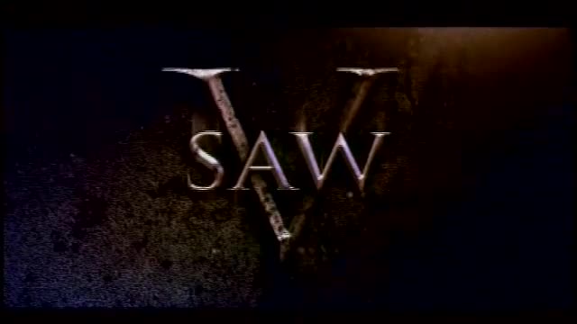 Saw V, Il teaser del quinto capitolo della saga di Saw - Film (2008)